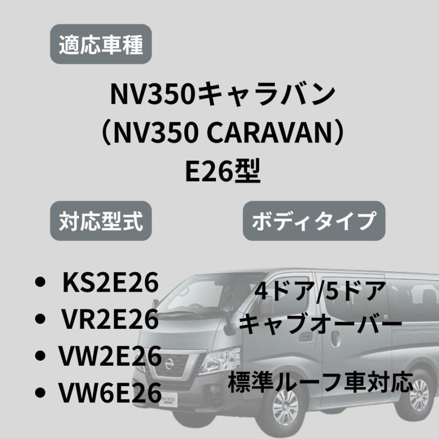 NV350キャラバン E26 KS2E26 KS4E26 VR2E26 VW2E26 VW6E26 リアゲートダンパー 純正交換 標準ルーフ2本セット : 総合通販 MORABLU - 通販 ...