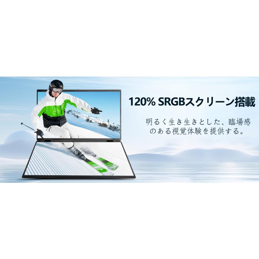 デュアル モバイルモニター HOOGEE 15.6型 1080FHD120%sRGB色域 デュアル モバイルモニター HOOGEE 15.6型 1080FHD120%sRGB色域