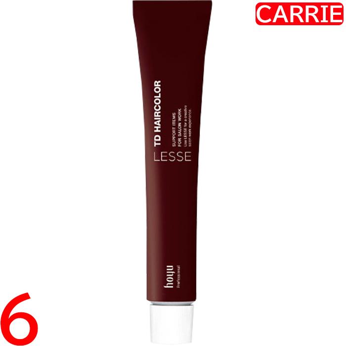 ホーユー レセ TD ヘアカラー 【 ブラウン｜BROWN-6 】 80g 6点セット ｜ 第一剤 / 医薬部外品 【NC】 : hoyu-ltdc-6 : CARRIE Yahoo!店 ...
