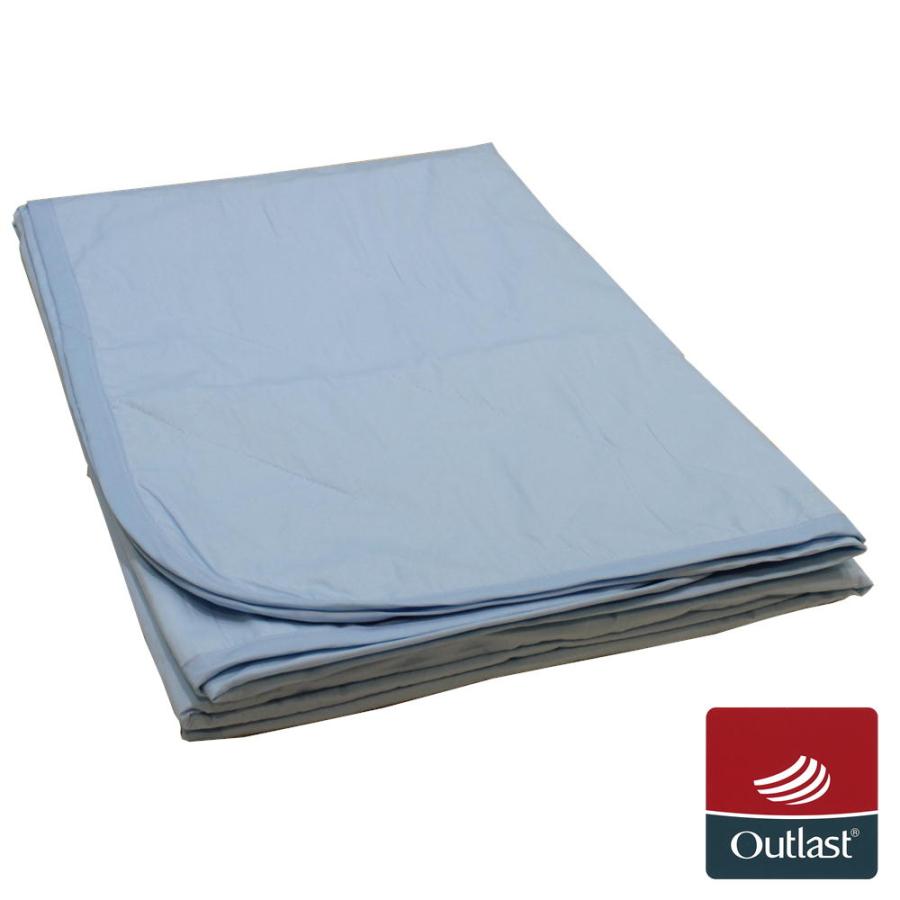 ルナール アウトラストシート入りパッドシーツ シングル（約）105×205cm ブルー 青 日本製 夏 : Antelヤフー店 - 通販 - Yahoo!ショッピング