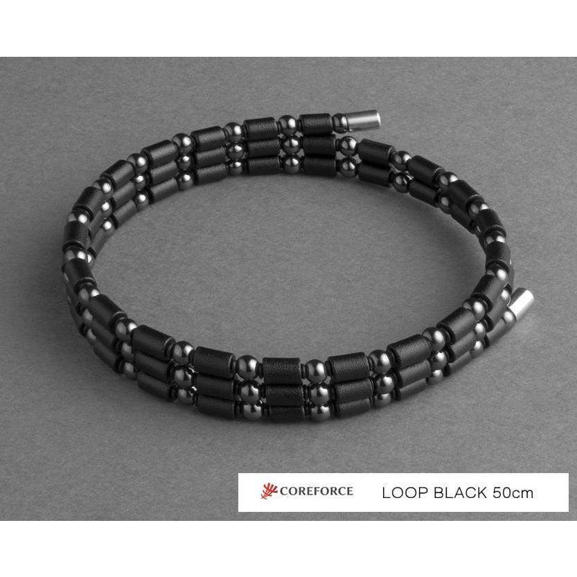 COREFORCE 即納 コアフォース ループ ブラック 50cm ブレスレット 正規取扱店 公式手提げ袋付き 1年保証 ゴルフ 中嶋常幸 古江彩佳 ギフ : Antelヤフー店 - 通販 ...