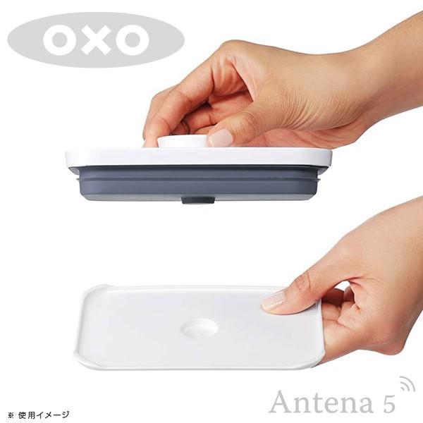 OXO（キッチン用品） OXO ポップコンテナ2 ビッグスクエア ミディアム（4.2L） ストッカー 保存容器 ストック 北欧 スタッキング : Antena5 Yahoo!ショッピング店 ...