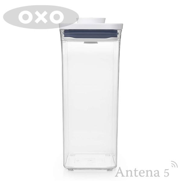 OXO（キッチン用品） OXO ポップコンテナ2 レクタングル ミディアム（2.6L） ストッカー 保存容器 ストック 北欧 スタッキング : Antena5 Yahoo!ショッピング店 ...