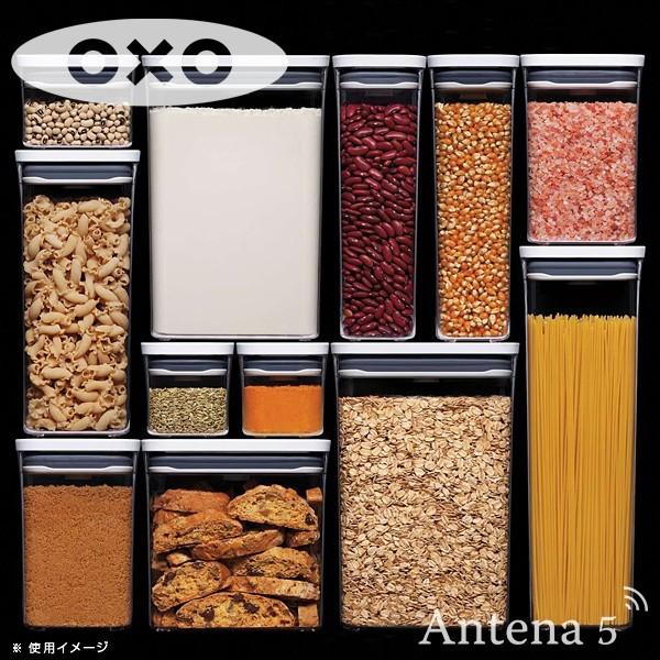 OXO（キッチン用品） OXO ポップコンテナ2 レクタングル ミディアム（2.6L） ストッカー 保存容器 ストック 北欧 スタッキング : Antena5 Yahoo!ショッピング店 ...