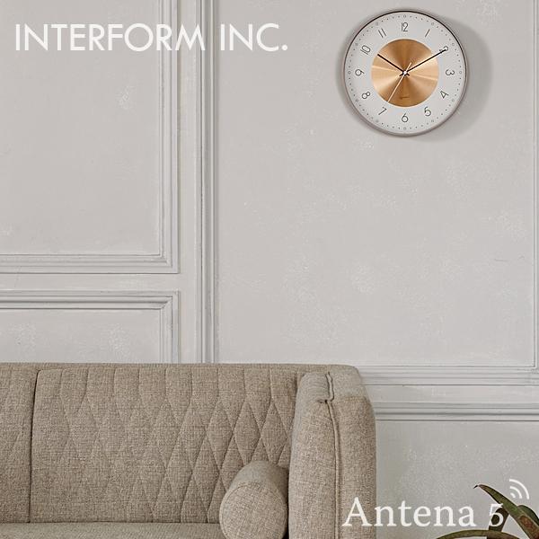 INTERFORM 掛け時計 Norte ノルテ クロック インターフォルム 壁掛時計 ウォールクロック モダン インテリア 書斎 : Antena5 Yahoo!ショッピング店 - 通販 ...