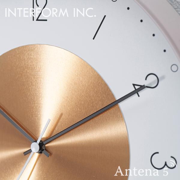 INTERFORM 掛け時計 Norte ノルテ クロック インターフォルム 壁掛時計 ウォールクロック モダン インテリア 書斎 インテリア :CL-4090:Antena5 Yahoo ...