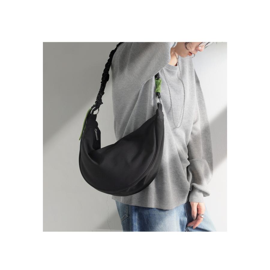 パラコードハンドルムーンバッグ バッグ レディース 送料無料・2月9日10時〜発売。メール便不可 : pb-00071 : antiqua ...