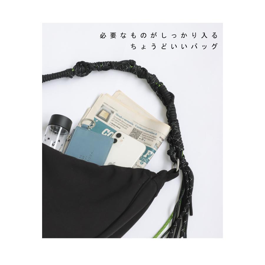 パラコードハンドルムーンバッグ バッグ レディース 送料無料・2月9日10時〜発売。メール便不可 : pb-00071 : antiqua ...