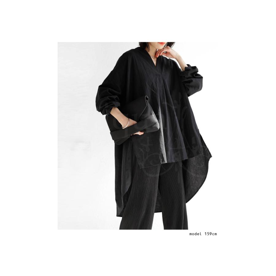 ビッグプルオーバーシャツ シャツ レディース トップス 送料無料・100ptメール便可 : ps-00392 : antiqua(アンティカ ...