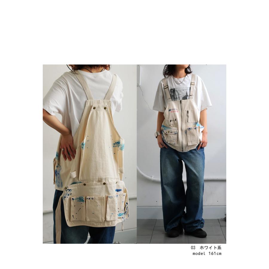 antiqua（アンティカ） ペイントベスト ベスト レディース トップス 綿