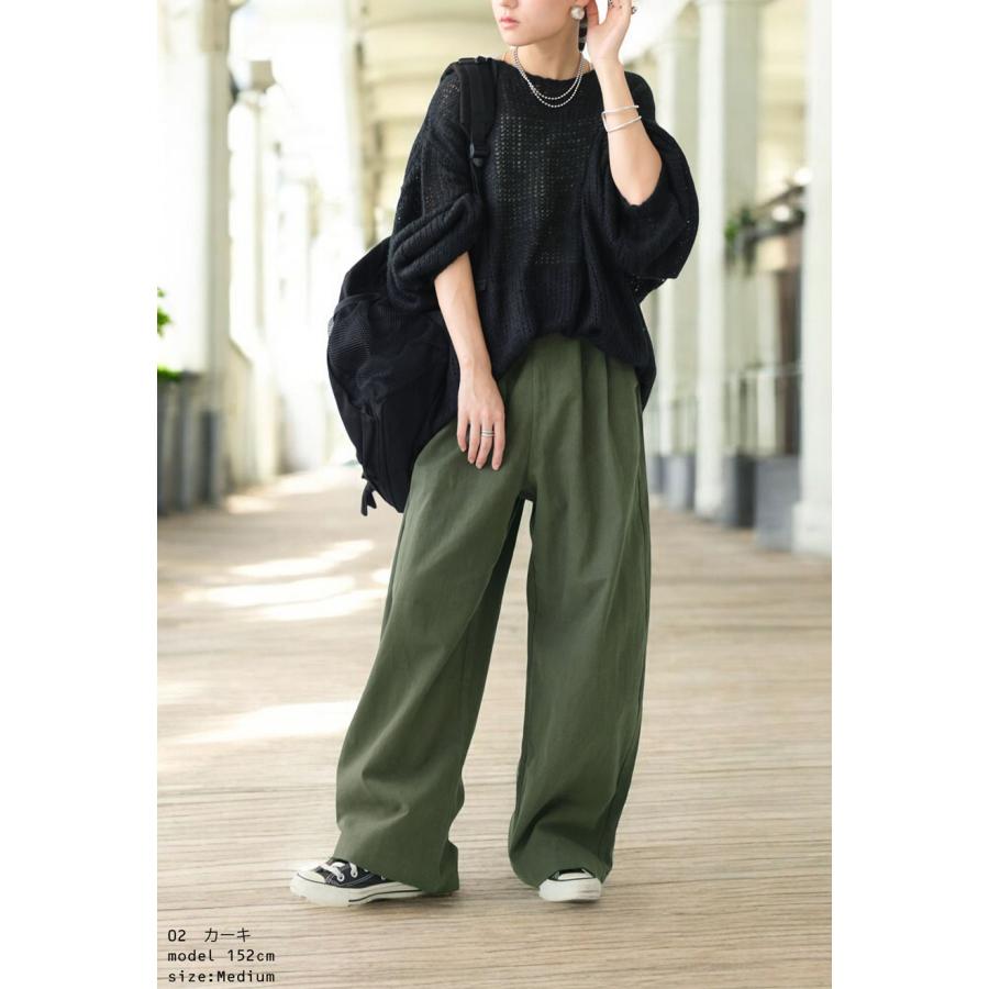 antiqua 綿麻パンツ パンツ レディース ボトムス ロング 送料 antiqua 綿麻パンツ パンツ レディース ボトムス ロング 送料