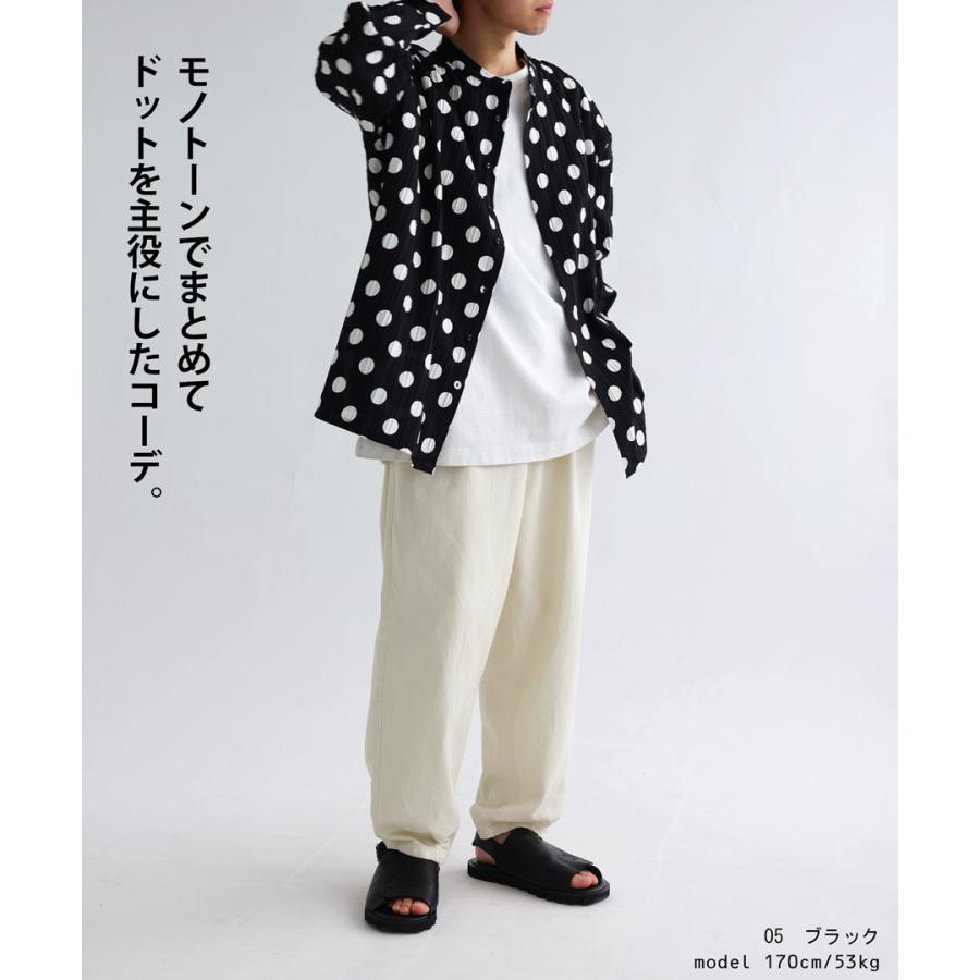antiqua ドット柄シャツ シャツ メンズ トップス 長袖 送料無料 antiqua ドット柄シャツ シャツ メンズ トップス 長袖 送料無料