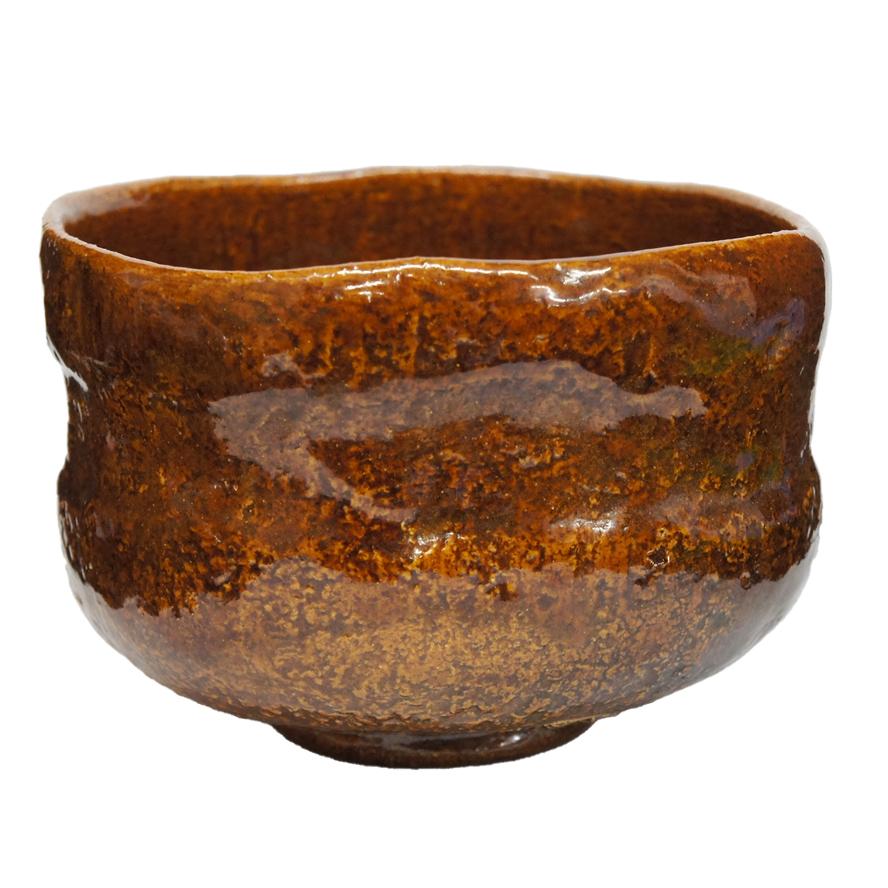 三代 大樋長阿弥 飴釉 茶碗 茶道具 共箱 y-379 : アンティーク慈光 - 通販 - Yahoo!ショッピング