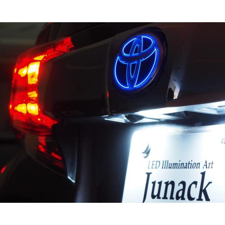 Junack ジュナック LEDトランスエンブレム TOYOTA GR LTE-TG8 ハリアー MXUA80,85/AXUH80,85 リアエンブレム : lte-tg8-mxua80 ...
