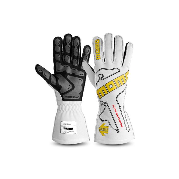MOMO 正規品 モモ RACING GLOVE レーシンググローブ PERFORMANCE パフォーマンス FIA公認 8856-2018 ...