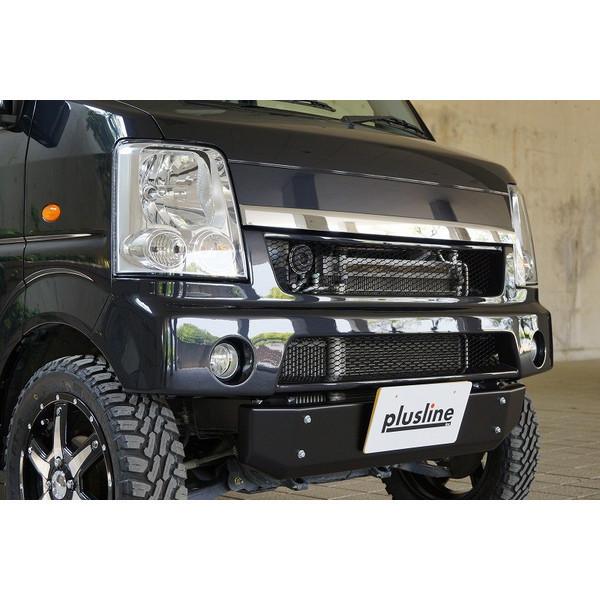 plusline High Style プラスライン ハイスタイル エブリイ DA64W/V AES スキッドバンパー【品番】DA64-SBA : ショッピングエニタイム - 通販 ...