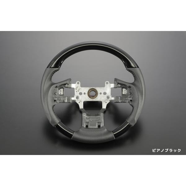 Revier レヴィーア コンビステアリングホイール 純正交換タイプ ガングリップブラックパンチングレザー仕様 ステップワゴン ステップワゴンスパーダ RP1〜5 : ショッピングエニタイム ...