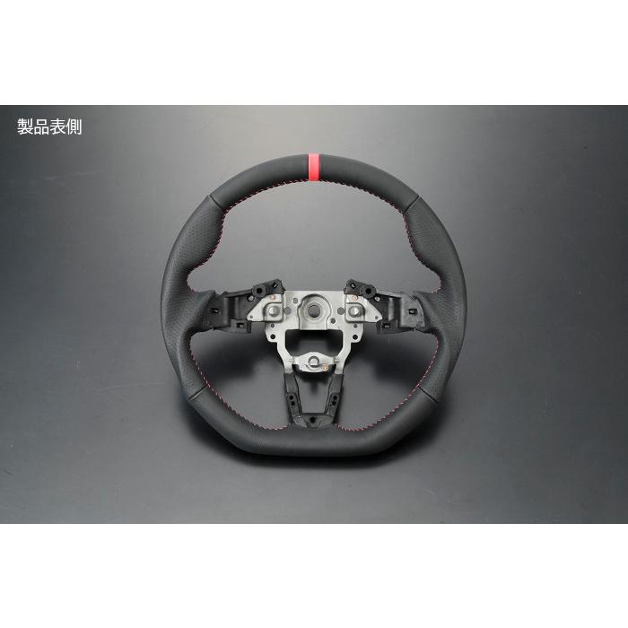 Revier レヴィーア ND系 ロードスター オールレザーステアリング ガングリップ形状 レッドステッチ 純正交換式 ND5RC NDERC ST-SPDE-ND5-ALL-BK-RE-BE ...