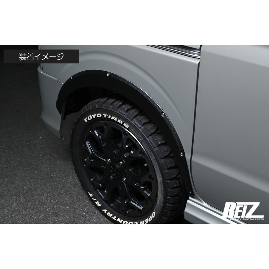 REIZ ライツ オーバーフェンダー ABS製 片側9mmワイドタイプ DA17V DA17W エブリイバン エブリイワゴン OF-DA17 : ショッピングエニタイム - 通販 ...