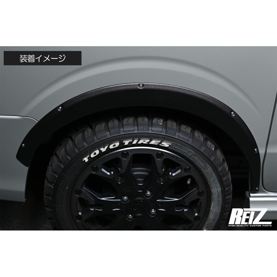 REIZ ライツ オーバーフェンダー ABS製 片側9mmワイドタイプ DA17V DA17W エブリイバン エブリイワゴン OF-DA17 : ショッピングエニタイム - 通販 ...