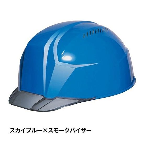 超軽量クリアバイザーヘルメット 軽神 通気孔付 ABS樹脂 DICプラスチック AA23-CV :aa23-cv-:安全・サイン8 - 通販 - Yahoo!ショッピング