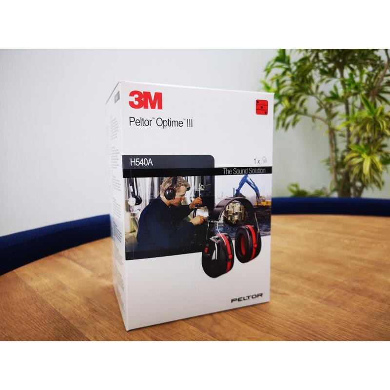 PELTOR イヤーマフ Optime3 H540A 遮音 NRR 30dB : 027047 : 安全モール ヤフー店 - 通販 ...