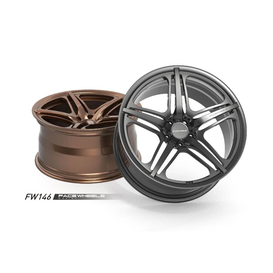 【鍛造】FACE WHEELS FW146 FORGED 1PCホイール18インチ（フェイスホイール） : APD Yahoo!店 - 通販 - Yahoo!ショッピング