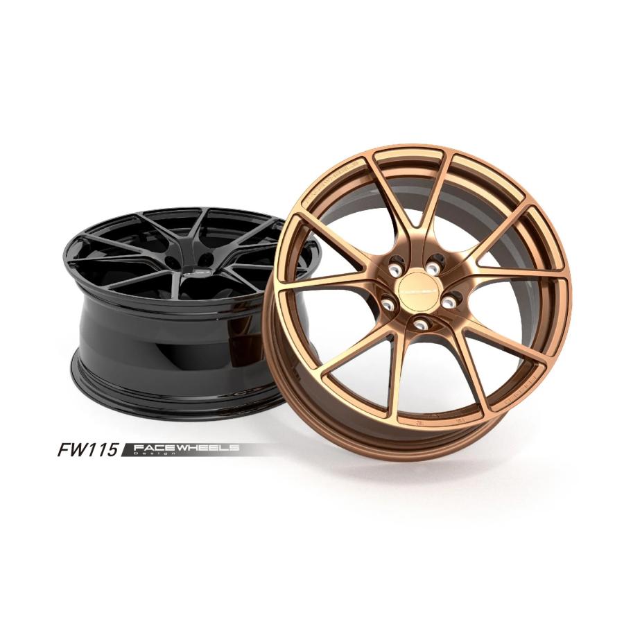 【鍛造】FACE WHEELS FW115 FORGED 1PCホイール18インチ（フェイスホイール） : APD Yahoo!店 - 通販 - Yahoo!ショッピング