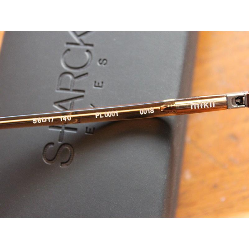 alain mikli★アランミクリ★STARCK EYES*スタルクアイズ*PL0001※超軽量・ブラウン・メガネフレーム : 青ブルー ...