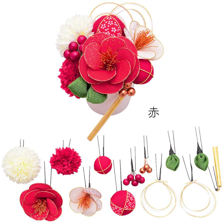 Arenca フラワー髪飾り アレンカ No.8343 雪椿 花かんざし 13点セット : b-kkz-8343 : あおい 正直問屋 Yahoo!店 - 通販 - Yahoo!ショッピング