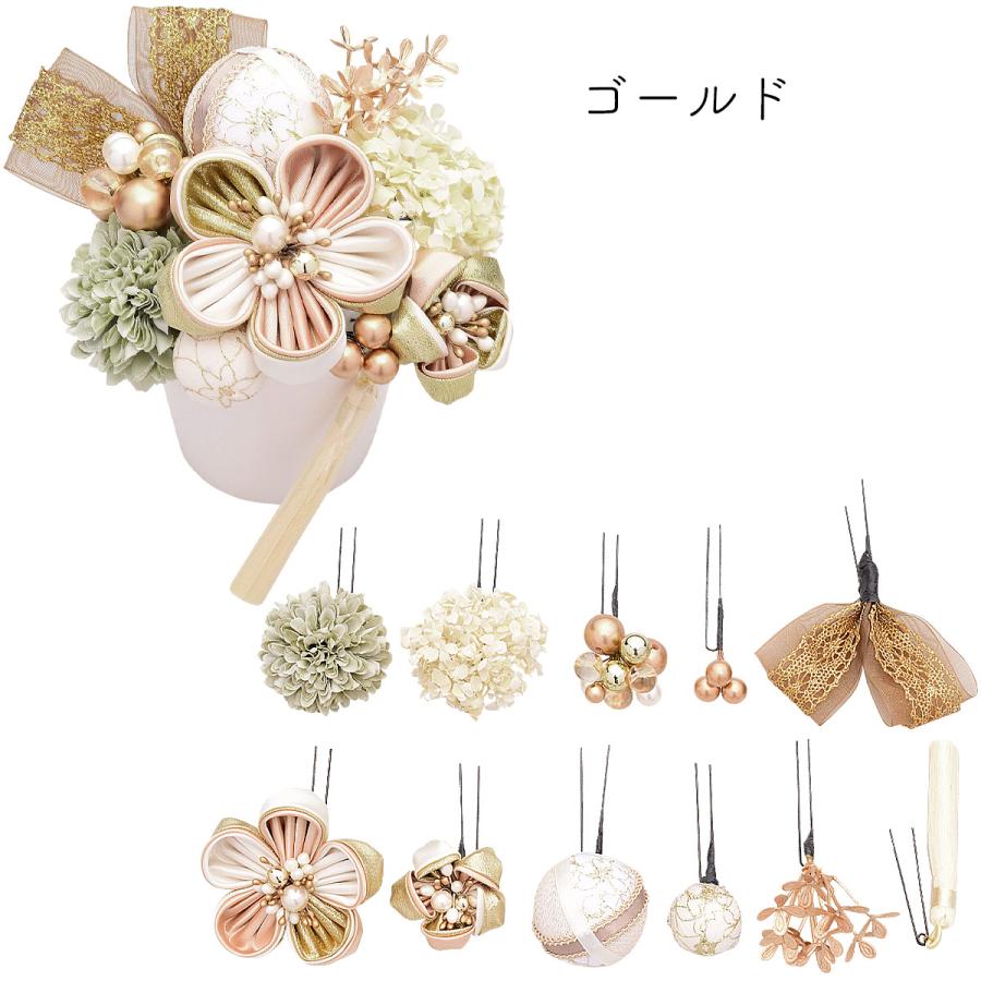 Arenca フラワー髪飾り アレンカ No.8367 ゴールド・グレース 11点セット : あおい 正直問屋 Yahoo!店 - 通販 - Yahoo!ショッピング