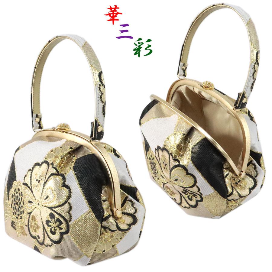 華三彩 草履バッグセット WBG ヒール草履/がま口バッグ 白台 M-size/23.5cm :zbst-wbg:あおい 正直問屋 Yahoo!店 - 通販 - Yahoo!ショッピング