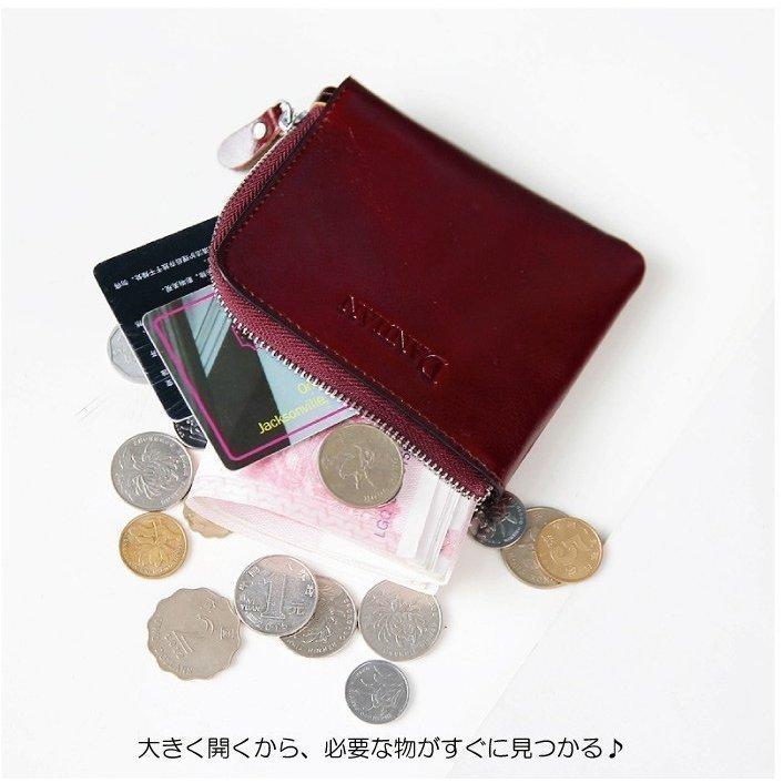 二つ折り財布 本革 L字ファスナー 軽量 メンズ レディース 新春 二つ折り財布 本革 L字ファスナー 軽量 メンズ レディース 新春