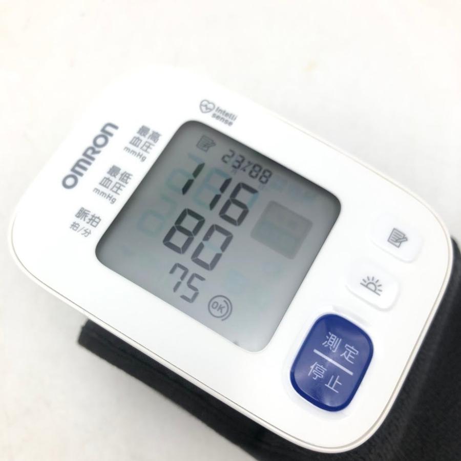 【中古】 オムロン 手首式血圧計 HEM-6183 ホワイト ケース付き OMRON デジタル 自動血圧計 コンパクト ポータブル 家庭用 メモリ機能 簡単操作 : リビング館 - 通販 ...