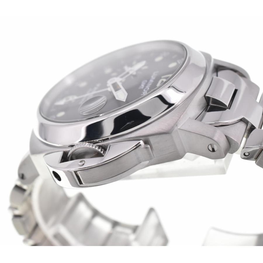 OFFICINE PANERAI ☆美品【PANERAI】パネライ ルミノール GMT PAM00160 自動巻き メンズ A#101169 ...