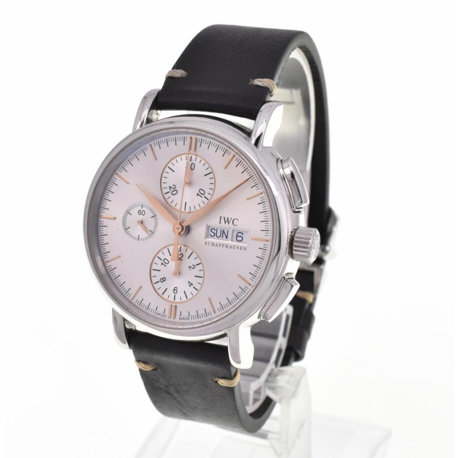 ☆美品【IWC】IWC ポートフィノ クロノグラフ デイデイト IW378302 自動巻き メンズ W#101494 :101494 ...