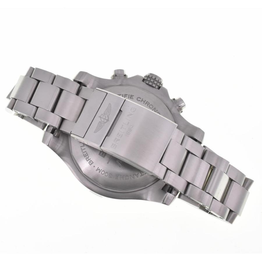 ☆美品【BREITLING】ブライトリング スーパーアベンジャー クロノグラフ A13375 自動巻き メンズ K#103579 : ...