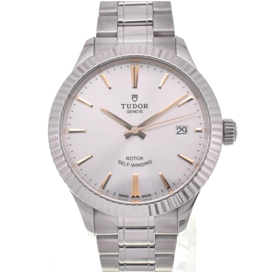 sale!! ☆良品【TUDOR】チュードル STYLE M12510-0005 ステンレス 自動巻き メンズ K#107136 : ...