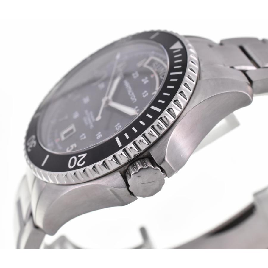 HAMILTON（ハミルトン） ☆美品【HAMILTON】ハミルトン カーキ ネイビー H64515133 デイデイト 自動巻き メンズ Q ...