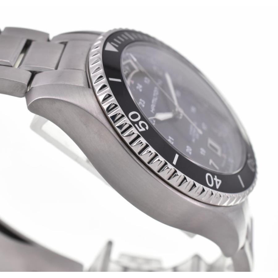 HAMILTON ☆美品【HAMILTON】ハミルトン カーキ ネイビー H64515133 デイデイト 自動巻き メンズ Q#108097 ...