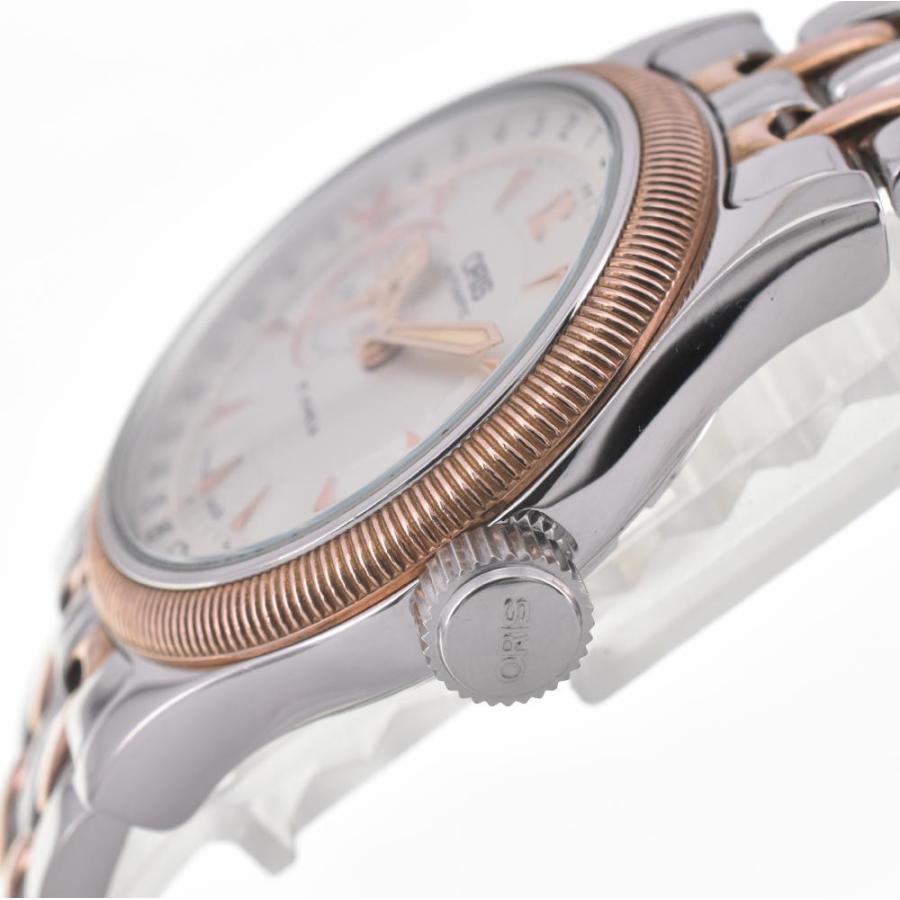 ☆良品【ORIS】オリス ビッグクラウン ポイントデイト 7482 スモールセコンド 自動巻き メンズ E#109216 :109216 ...