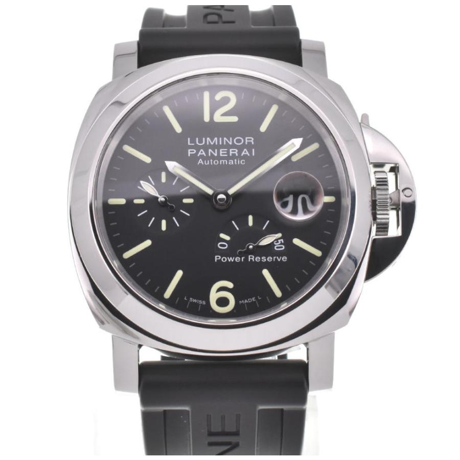 ☆美品【PANERAI】パネライ ルミノール パワーリザーブ アッチャイオ PAM01090 自動巻き メンズ K#110188 : ...