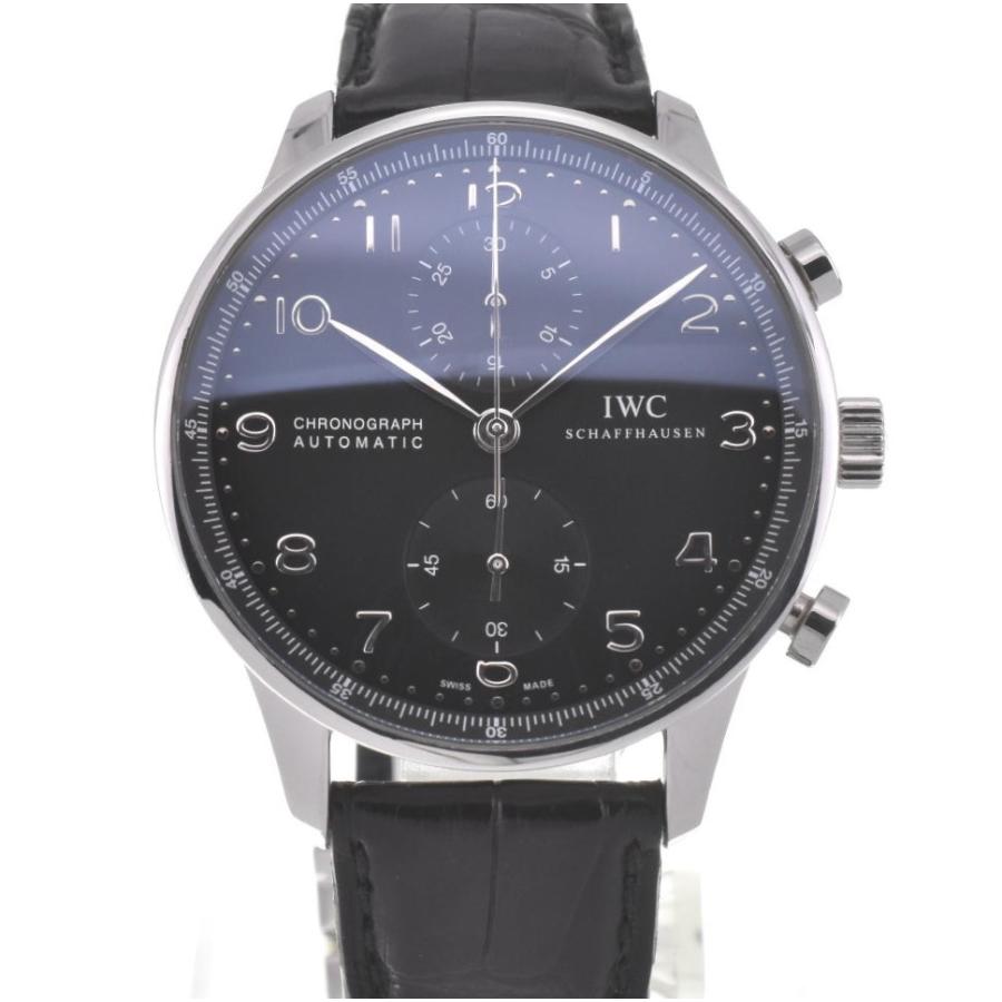 ☆良品【IWC SCHAFFHAUSEN】IWC ポルトギーゼ IW371447 クロノグラフ 自動巻き メンズ L#112835 :112835:aonohappa - 通販 - Yahoo ...
