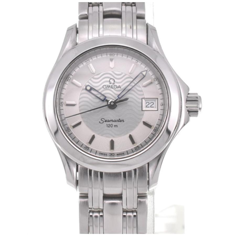 OMEGA ☆美品【OMEGA】オメガ シーマスター 120M 2581.31 デイト ステンレス クォーツ レディース L#113023 : aonohappa - 通販 - Yahoo ...