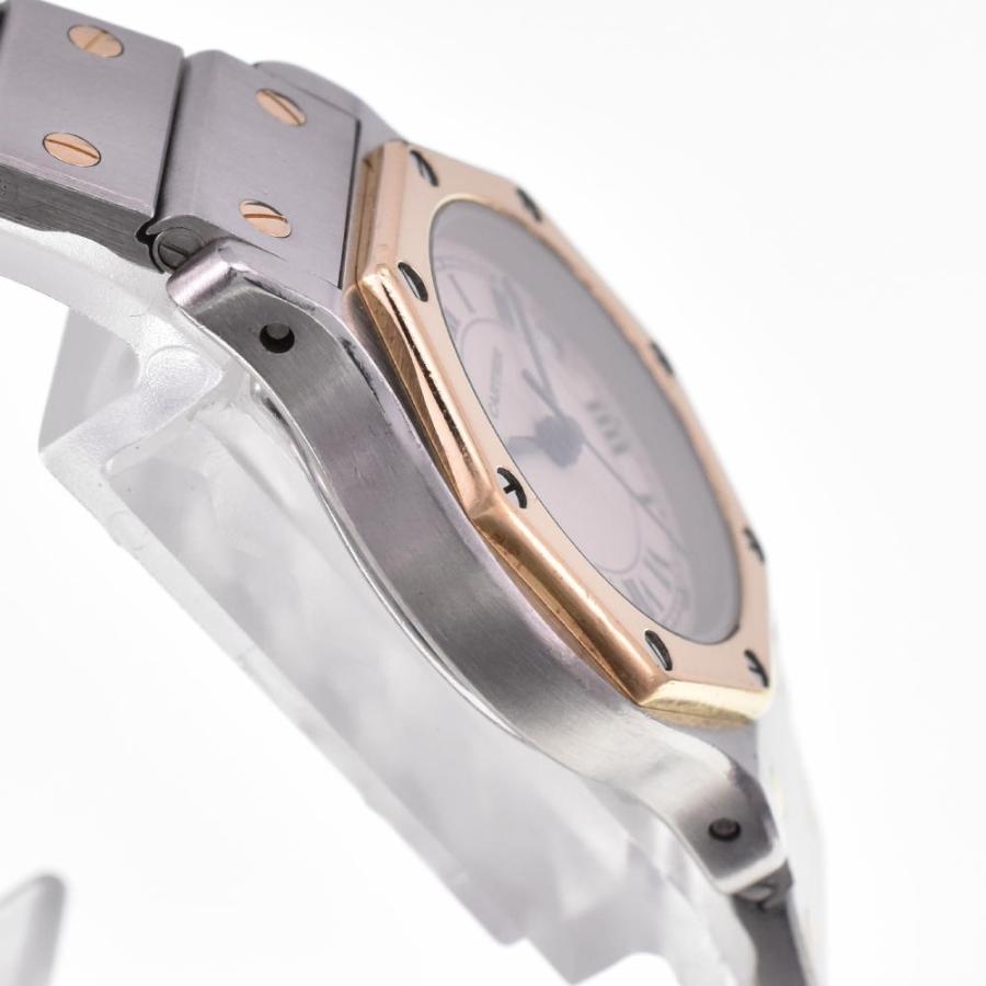 【CARTIER】カルティエ サントスオクタゴンSM W2001683 K18YG/SS クォーツ レディース M#113276 : ...