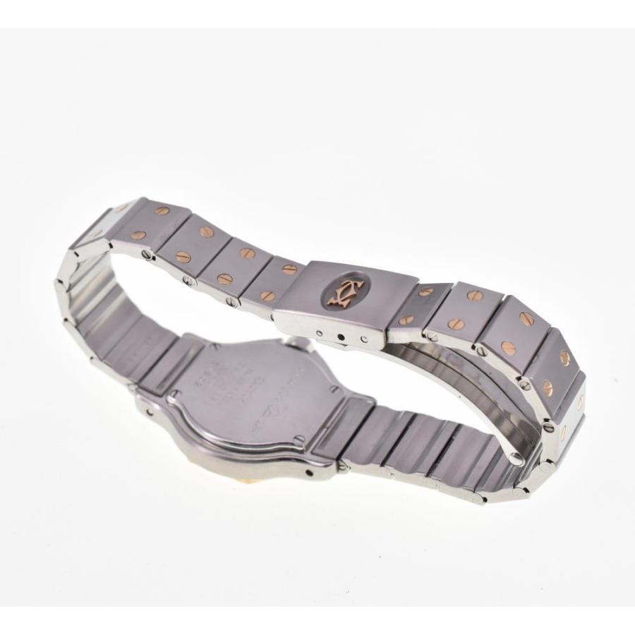 【CARTIER】カルティエ サントスオクタゴンSM W2001683 K18YG/SS クォーツ レディース M#113276 : ...