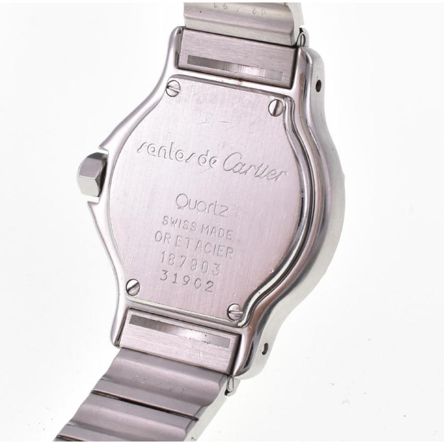 【CARTIER】カルティエ サントスオクタゴンSM W2001683 K18YG/SS クォーツ レディース M#113276 : ...