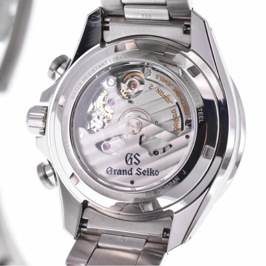 ☆美品【SEIKO】セイコー グランドセイコー SBGB003/9R84-0AA0 クロノグラフ スプリングドライブ メンズ O#113591 ...
