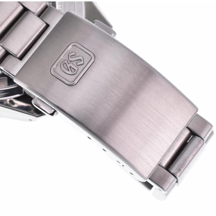 SEIKO ☆美品【SEIKO】セイコー グランドセイコー SBGB003/9R84-0AA0 クロノグラフ スプリングドライブ メンズ O ...