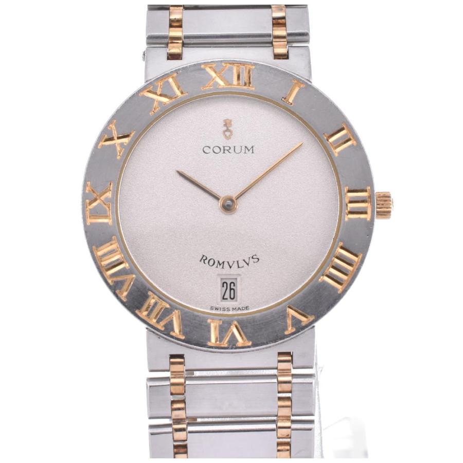 ☆良品【CORUM】コルム ロムルス 43.903.21V48 SS/K18YG クォーツ メンズ Q#114001 : 114001 : aonohappa - 通販 - Yahoo!ショッピング